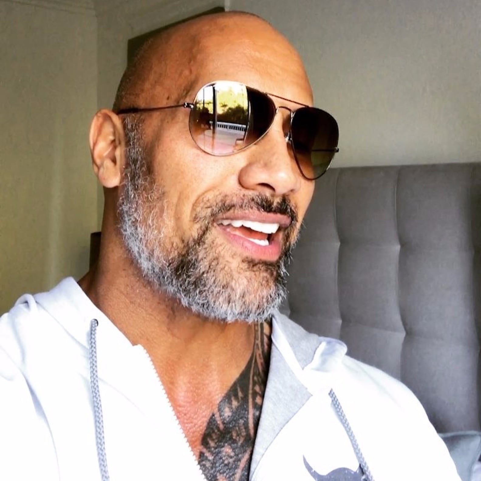Dwayne Johnson With Beard Pictures | PS Celebrity