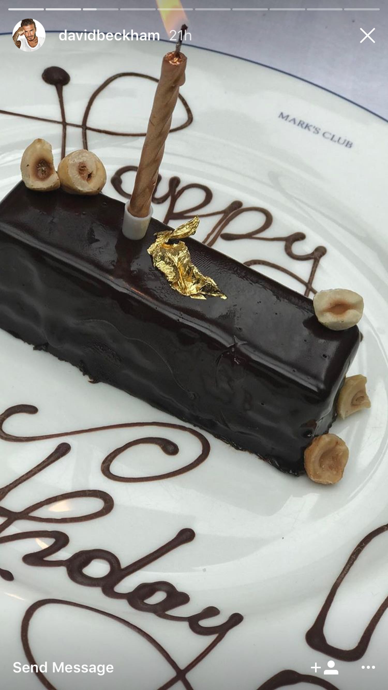 David Beckham Birthday Dinner | PS Food