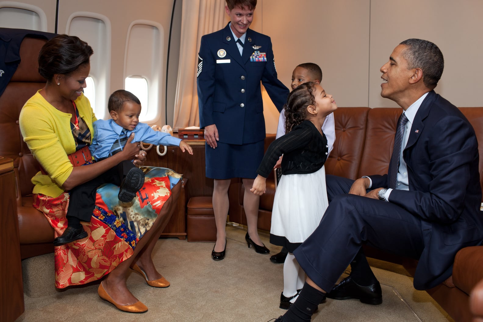 President Barack Obama's Best Pictures With Kids | POPSUGAR Celebrity