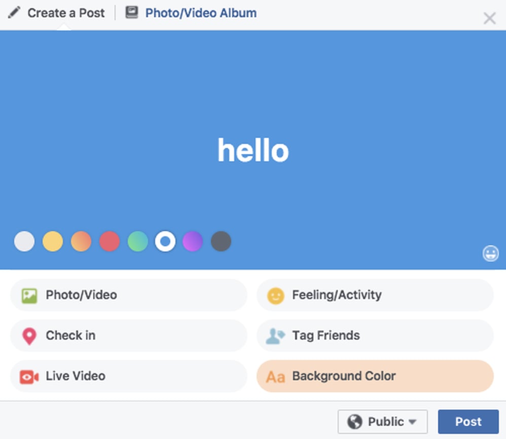 How Do I Make My Facebook Status Colorful? | PS Tech