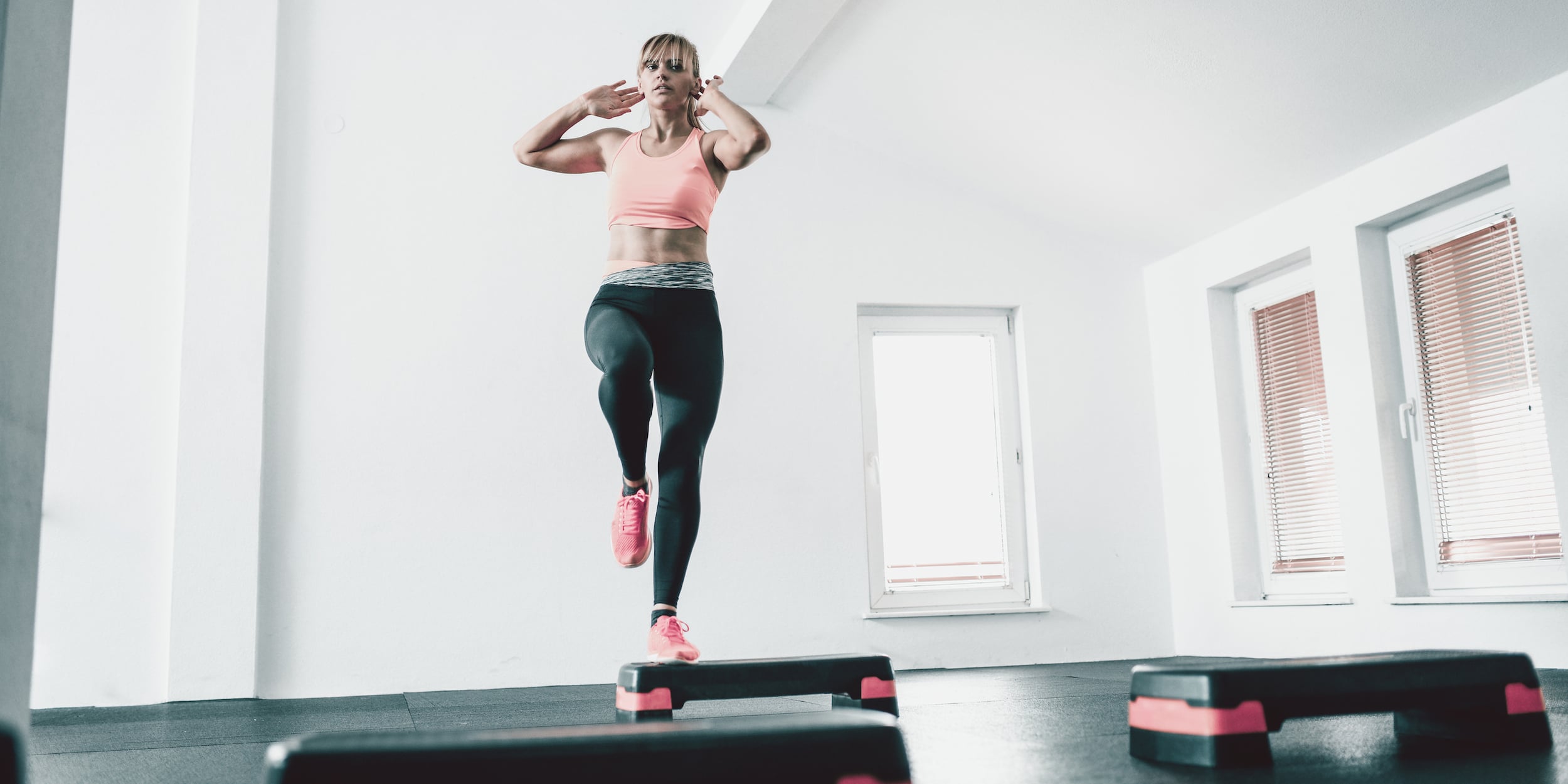 15-Minute Low-Impact Step Workout Using Aerobic Stepper | POPSUGAR Fitness
