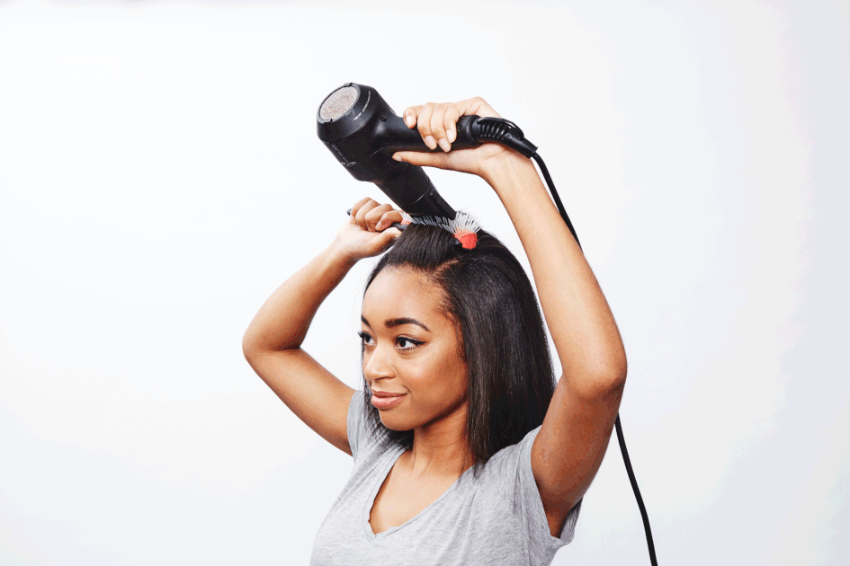 The Mistake Blow Drying In The Wrong Direction How To Straighten