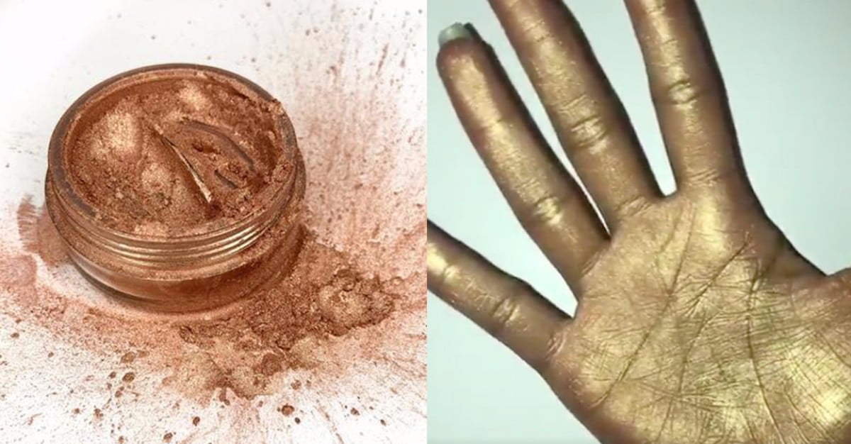 Rose Gold Highlighter For Deep Skin Tones MakeupforWOC | POPSUGAR Beauty