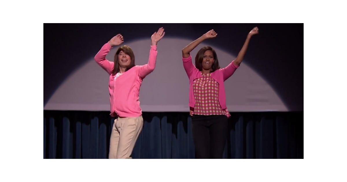 Michelle Obama and Jimmy Fallon's Evolution of Mom Dancing 2 | POPSUGAR ...