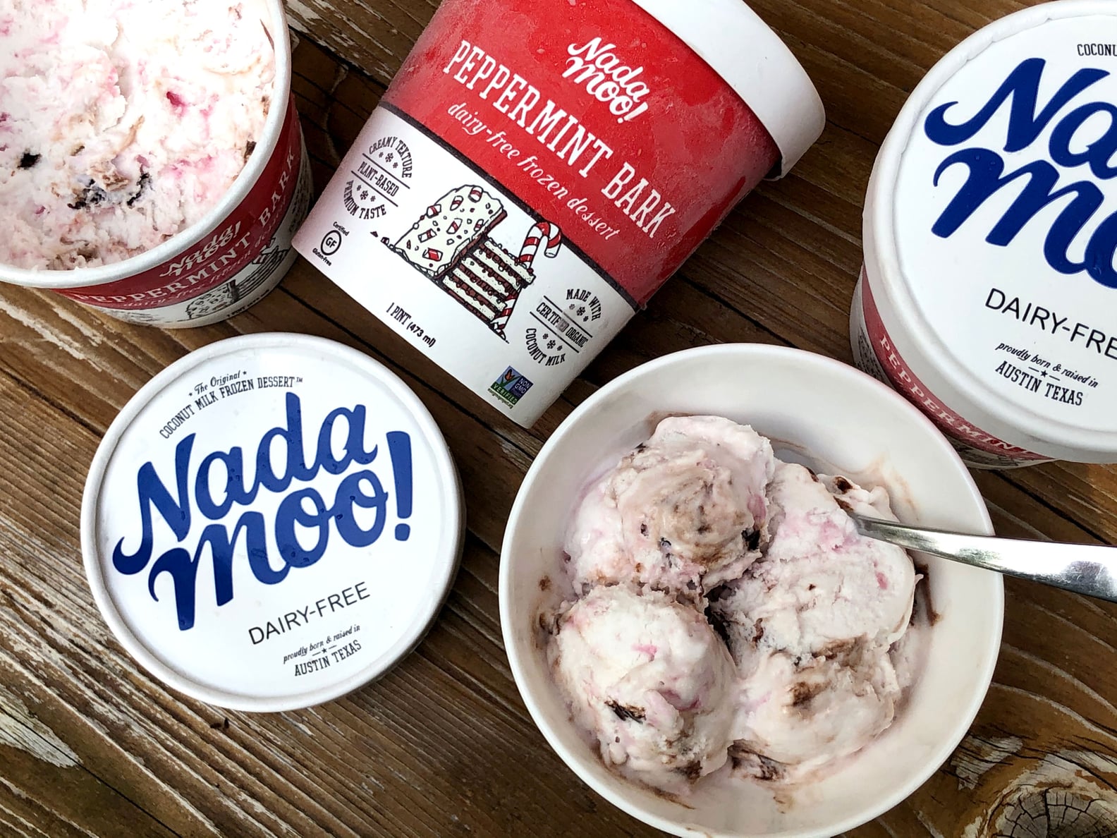 How Does NadaMoo Peppermint Bark Dairy-Free Ice Cream Taste? | POPSUGAR ...