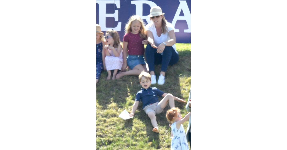 Isla Phillips, Princess Charlotte, Prince George, and Savannah Phillips ...