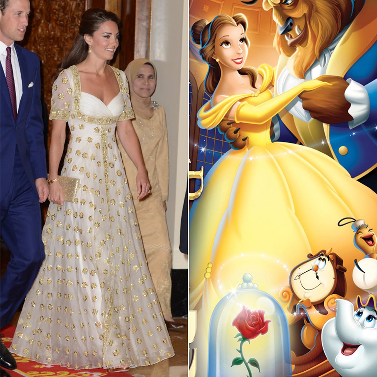 Kate Middleton's Disney Princess Dresses | PS Fashion