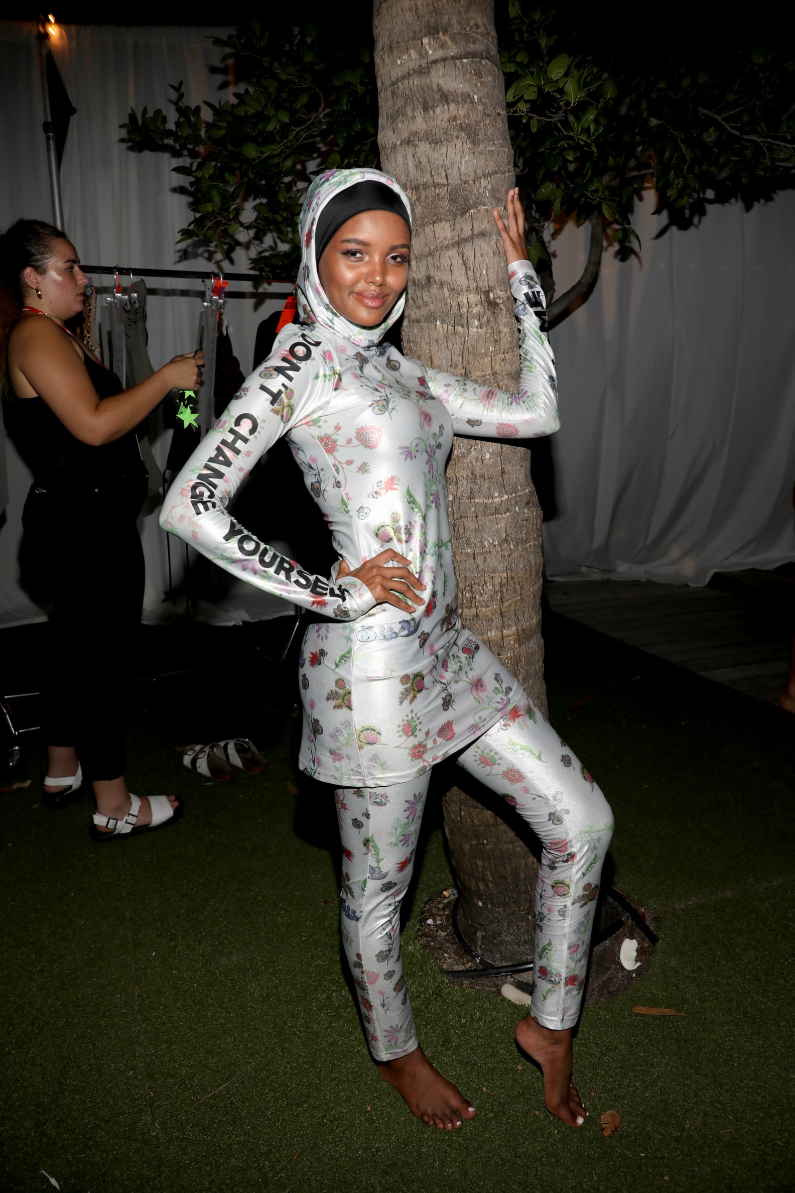 Halima Aden Wears Burkini at Sports Illustrated Runway Show | PS Fashion