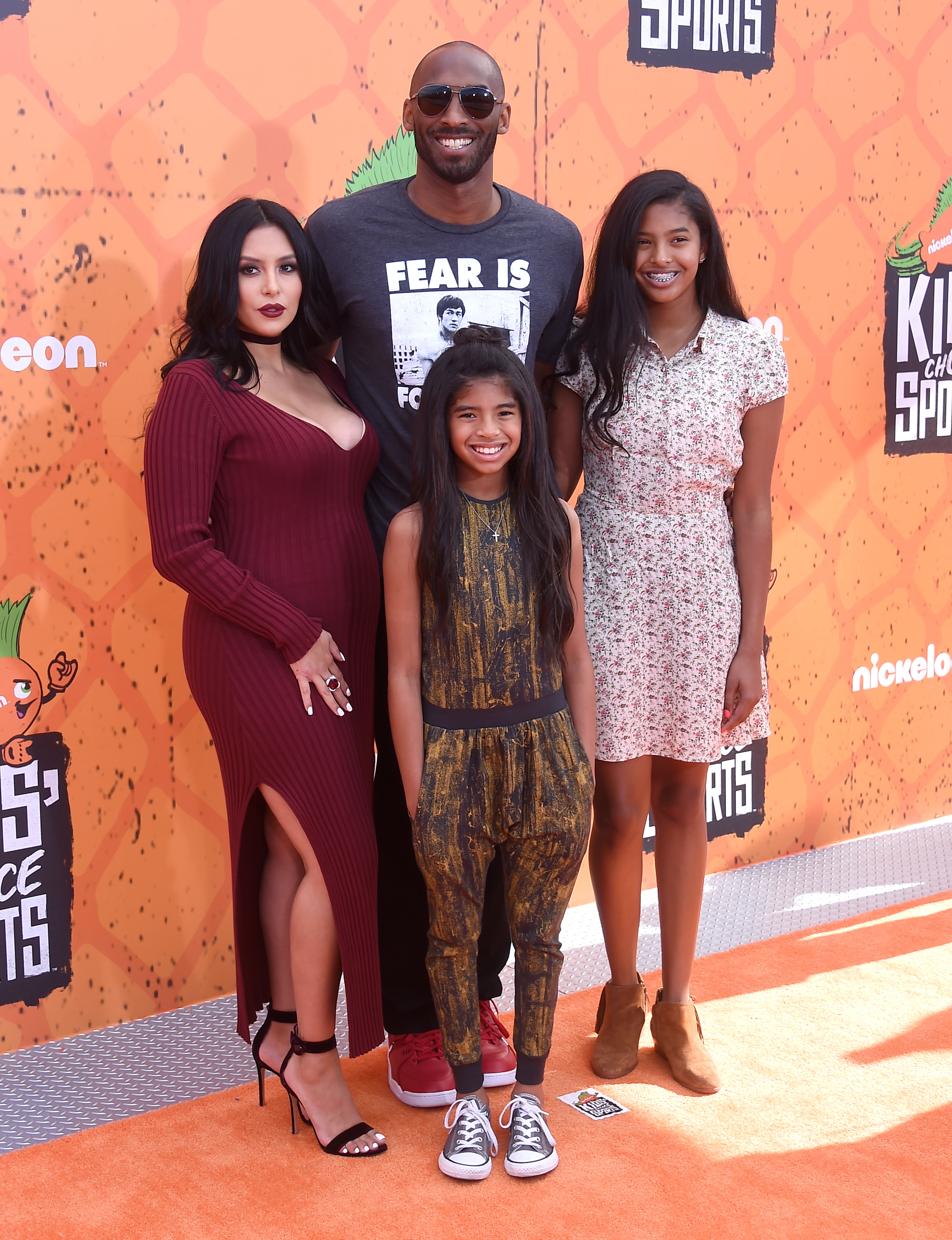 Kobe Bryant and Family at Kids' Choice Sports Awards 2016 | POPSUGAR ...