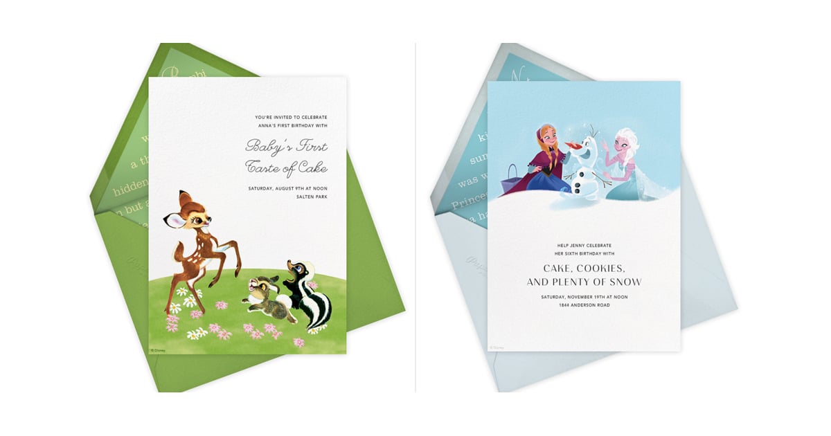 Disney Paperless Post Party Invitations | POPSUGAR Home
