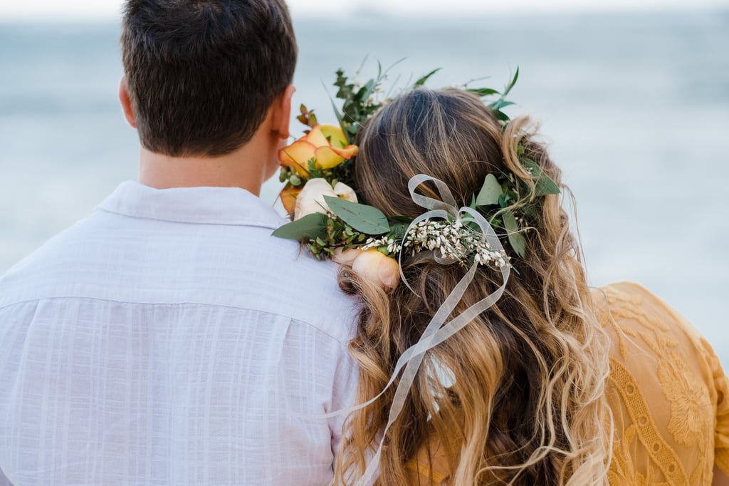Hawaii Beach Engagement Shoot Popsugar Love And Sex