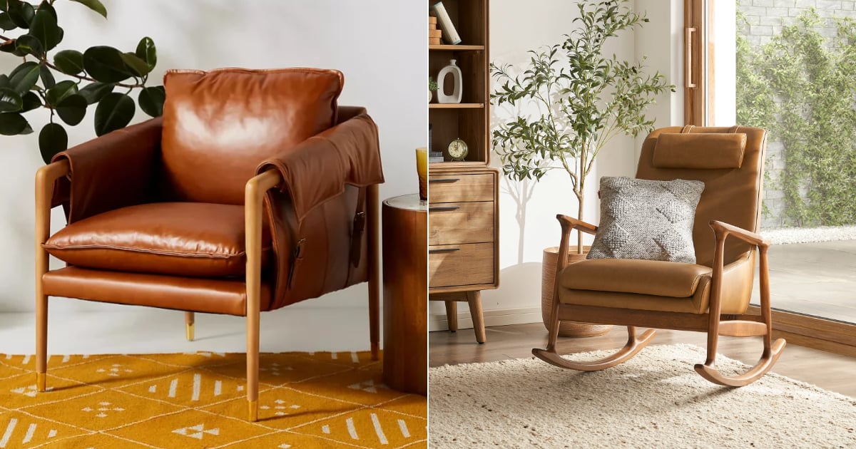 The Best Leather Chairs For Every Budget | POPSUGAR Home