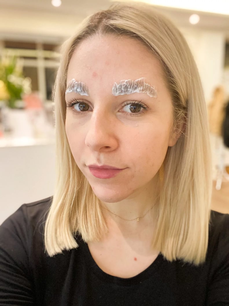 eyebrows before and after lamination