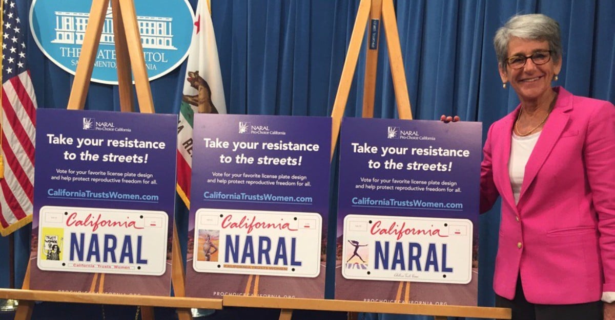 California Pro-Choice License Plates | PS News