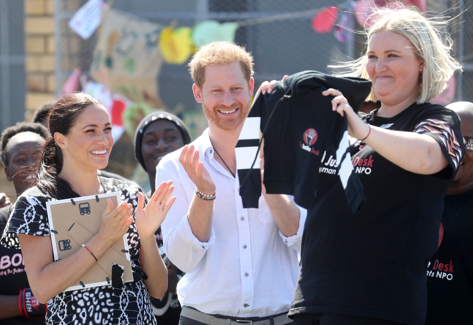 Meghan Markle and Prince Harry's Matching Justice Bracelets | PS Fashion