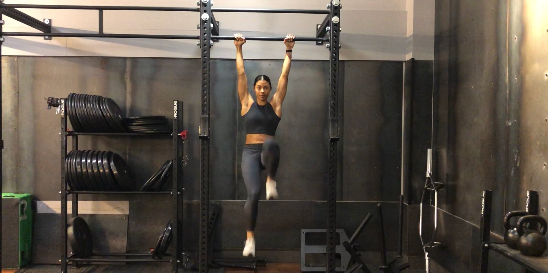 How to Do a Hanging Bicycle | POPSUGAR Fitness