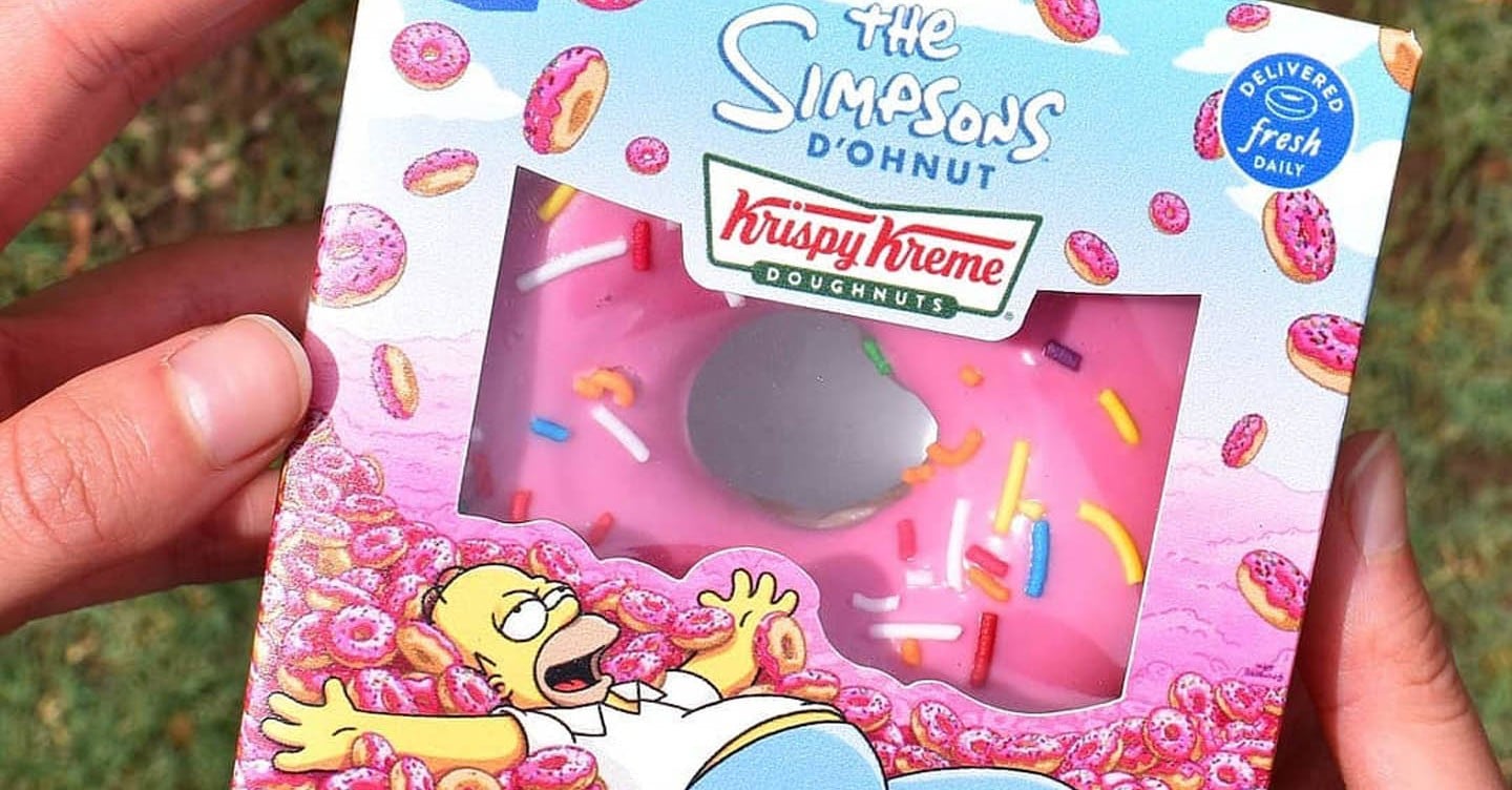 The Simpsons Krispy Kreme Doughnut | PS Food