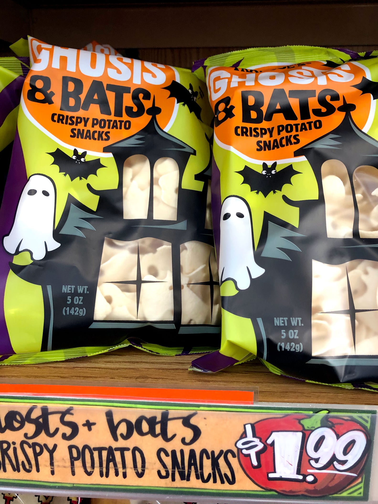How Does Trader Joe's Ghosts & Bats Potato Snacks Taste? | PS Fitness
