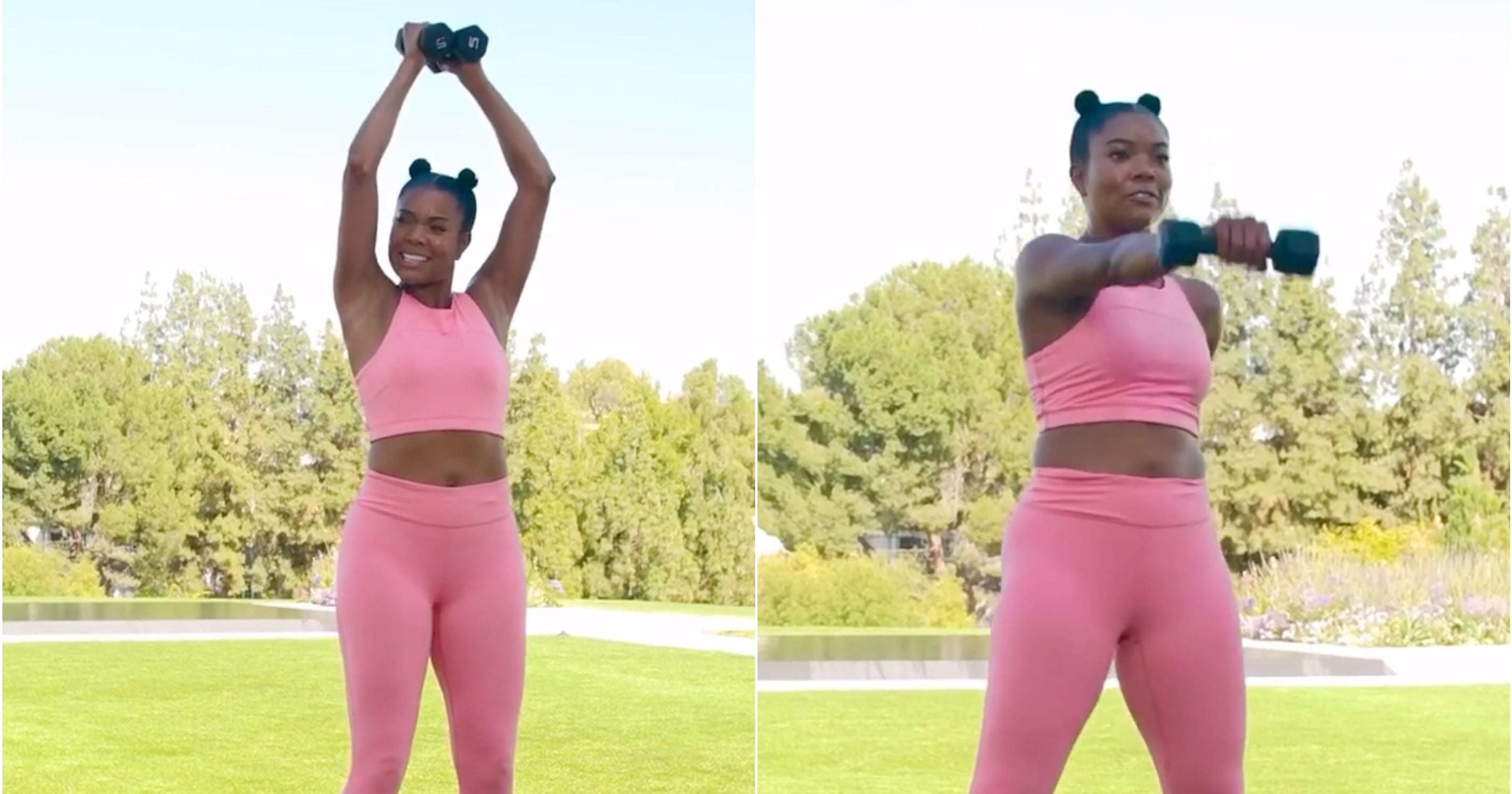 Try Gabrielle Union's Full-Body HIIT Workout on FitOn App | POPSUGAR ...