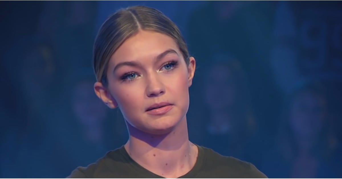 Gigi Hadid Tears Up on MasterChef Celebrity Showdown | POPSUGAR Celebrity