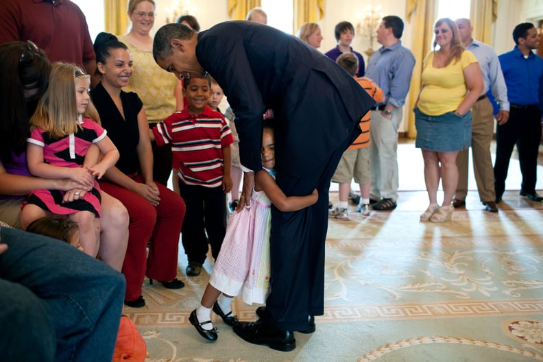 President Barack Obama's Best Pictures With Kids | POPSUGAR Celebrity