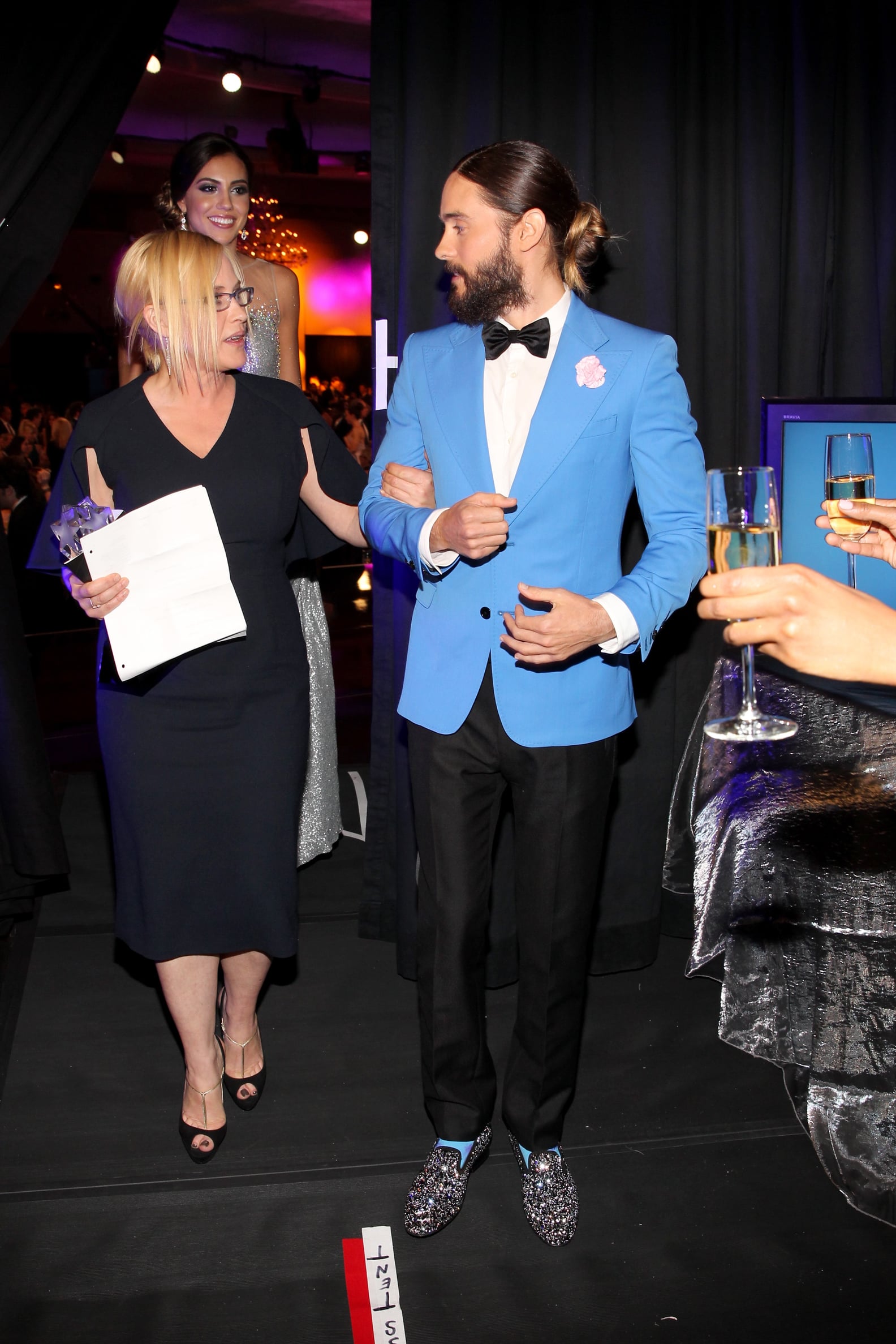 Jared Leto Man Bun Critics' Choice Awards | PS Beauty