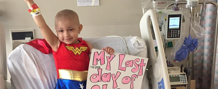 Little Girl With Cancer Dresses as Wonder Woman | POPSUGAR Tech
