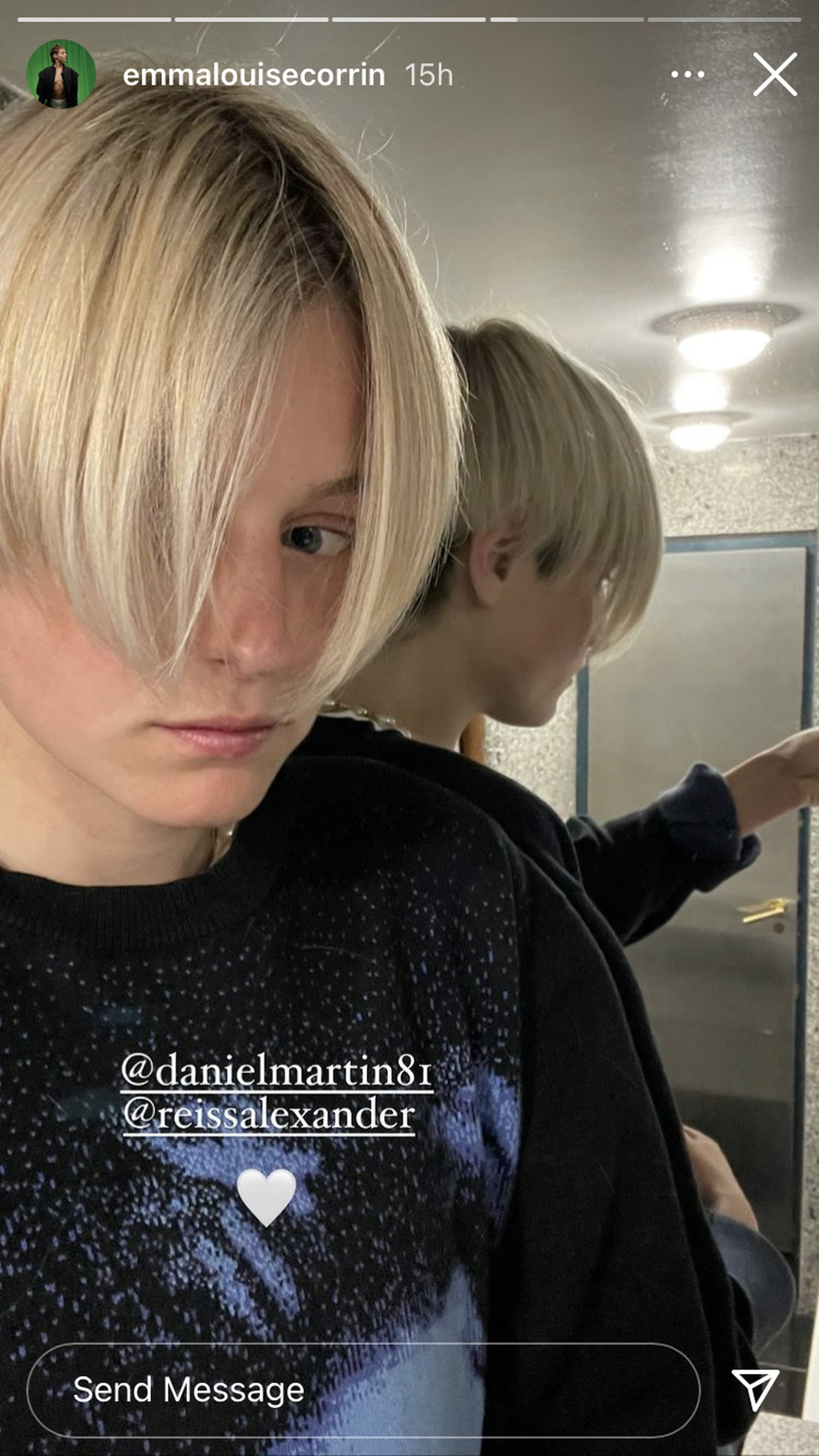 Emma Corrin's Inverted Bob Haircut Looks Like '90s Leo | PS UK Beauty