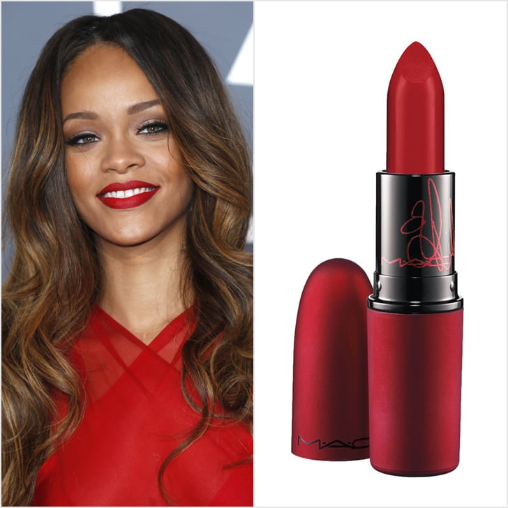 Rihanna | Celebrity Lipstick Colors | POPSUGAR Beauty Photo 2