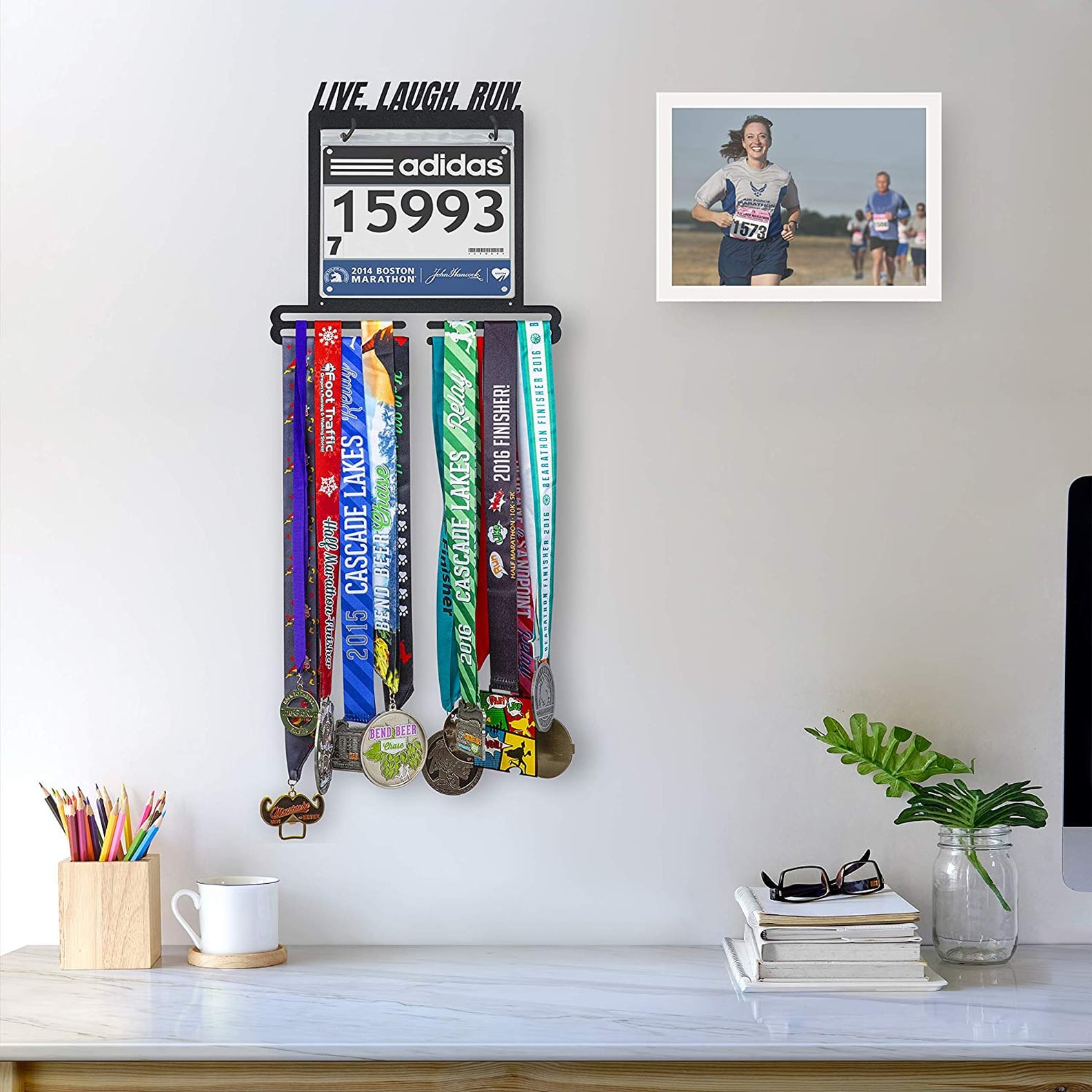 These Sleek Medal Racks Are Great Gifts For Runners | PS Fitness