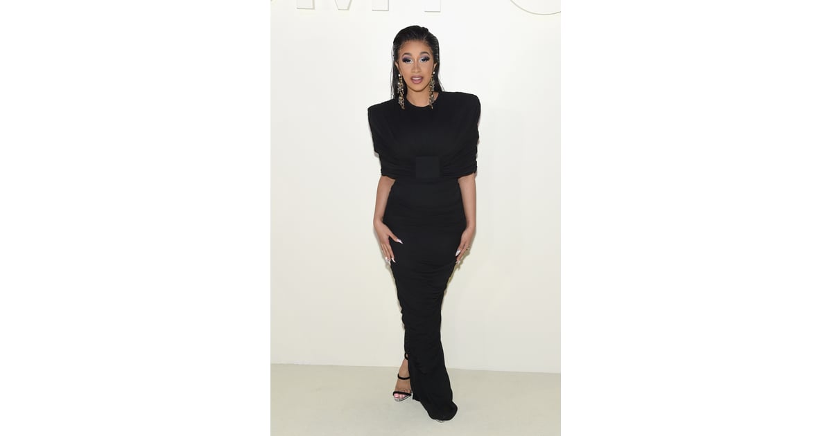 Cardi B | Celebrities in the Front Row at Fashion Week Spring 2019 ...