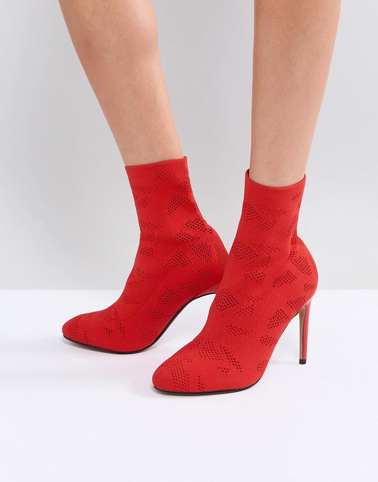 Gigi Hadid's Red Sock Boots | PS Fashion