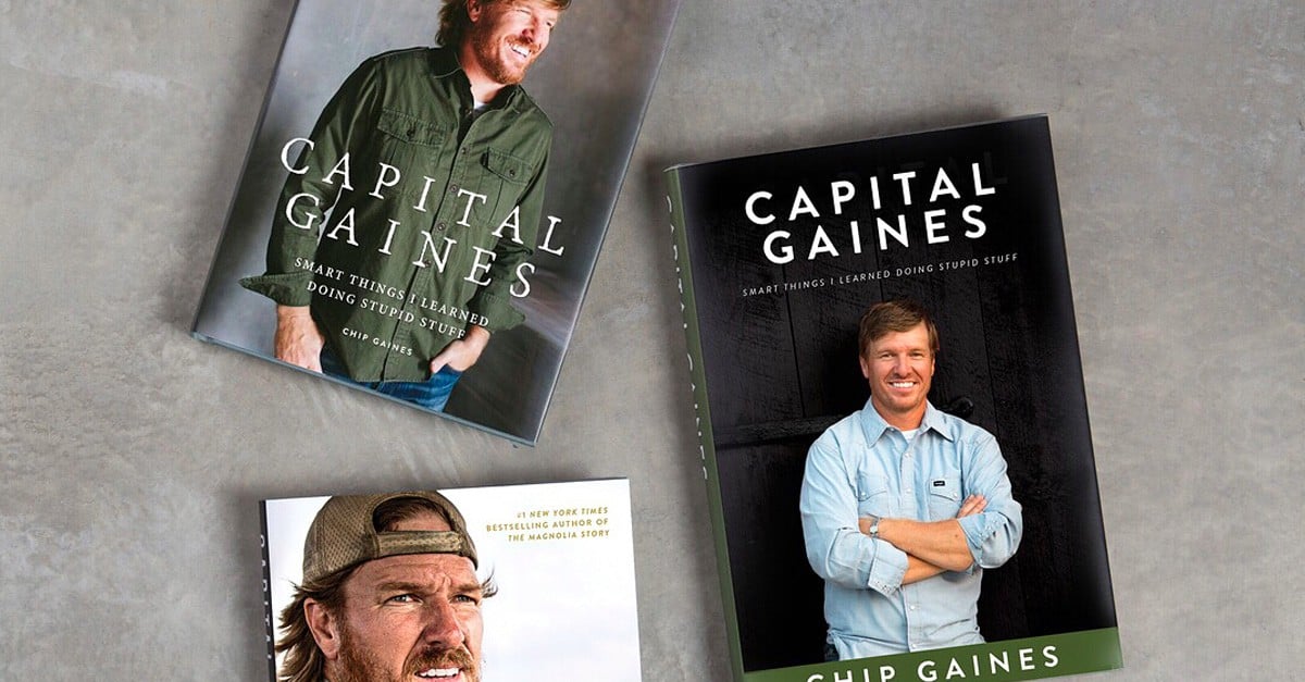 The Cover of Chip Gaines's Book Capital Gaines | POPSUGAR Home