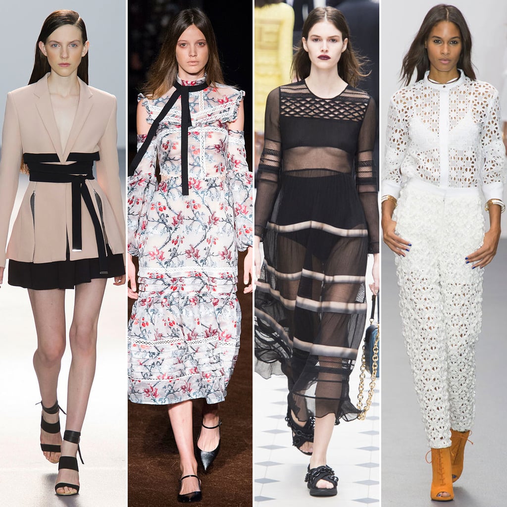 London Fashion Week Trends Spring 2016 | POPSUGAR Fashion