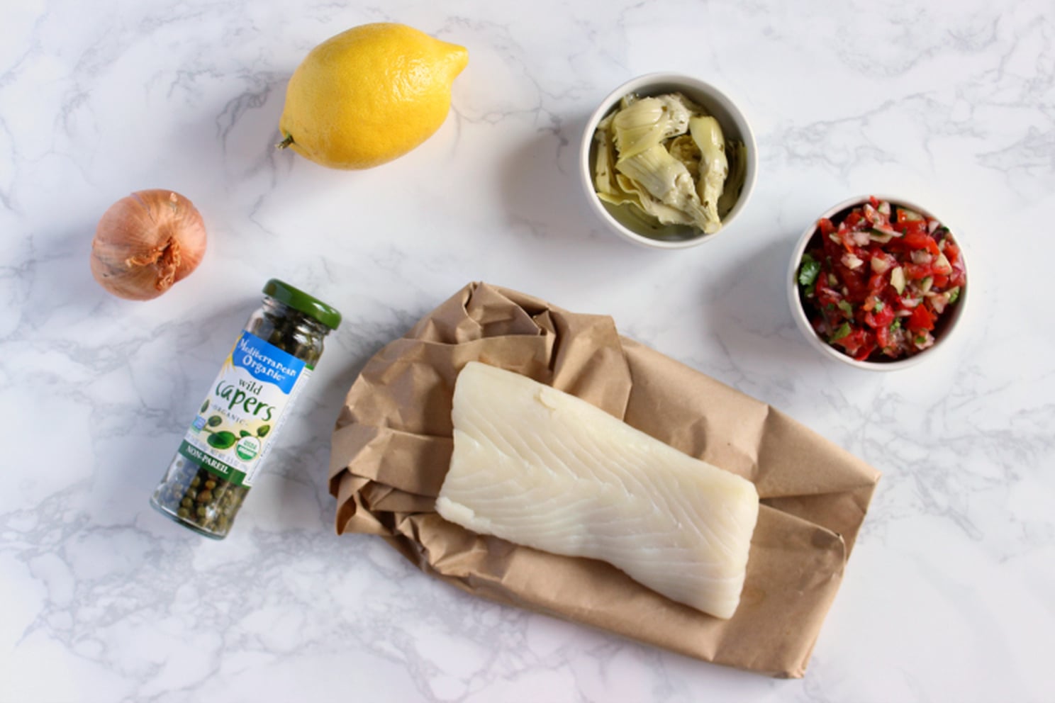 Mediterranean Baked Halibut Recipe | PS Fitness