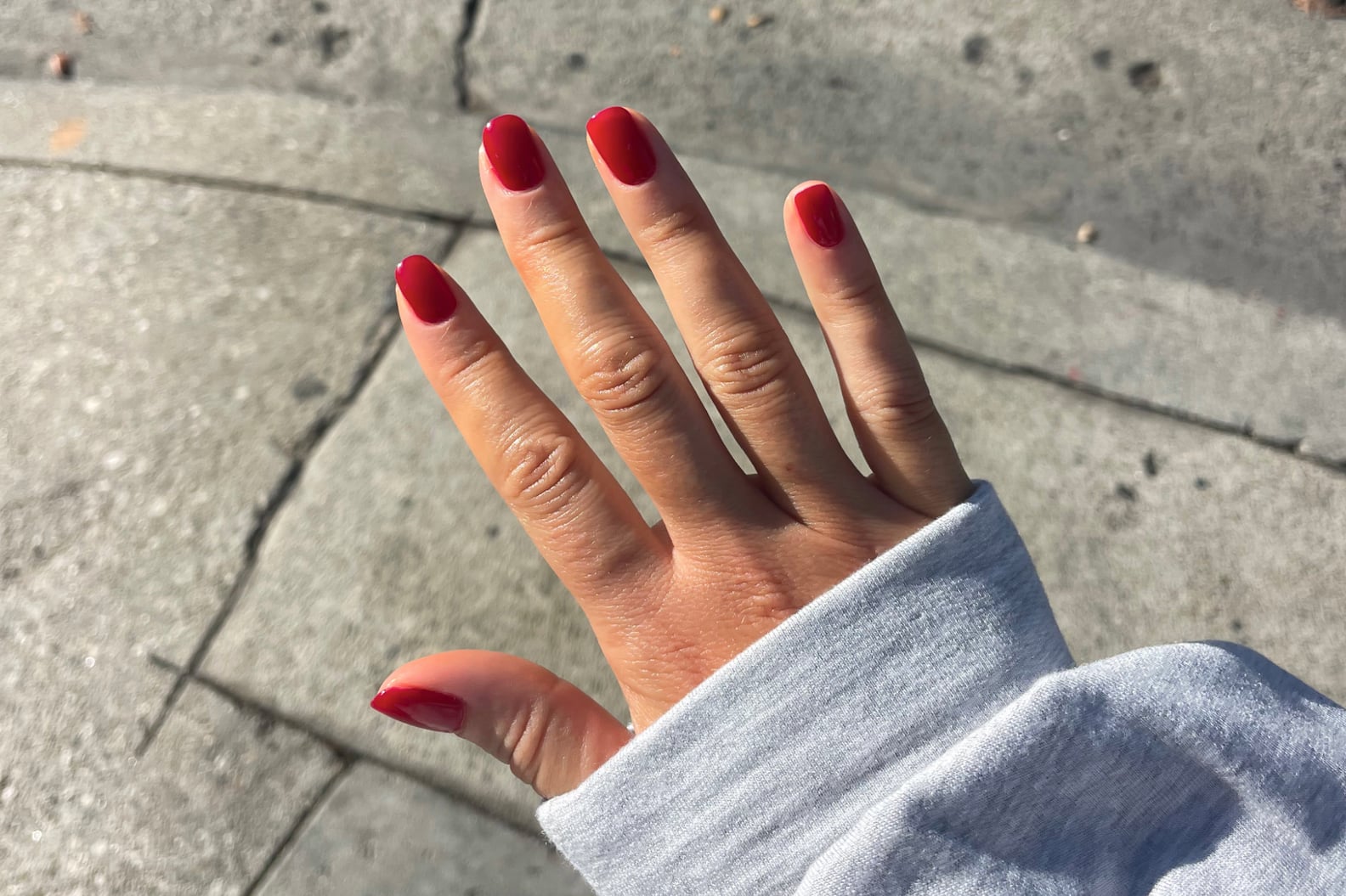 I Tried TikTok's Red Nail Theory For a Month: See Photos | PS Beauty
