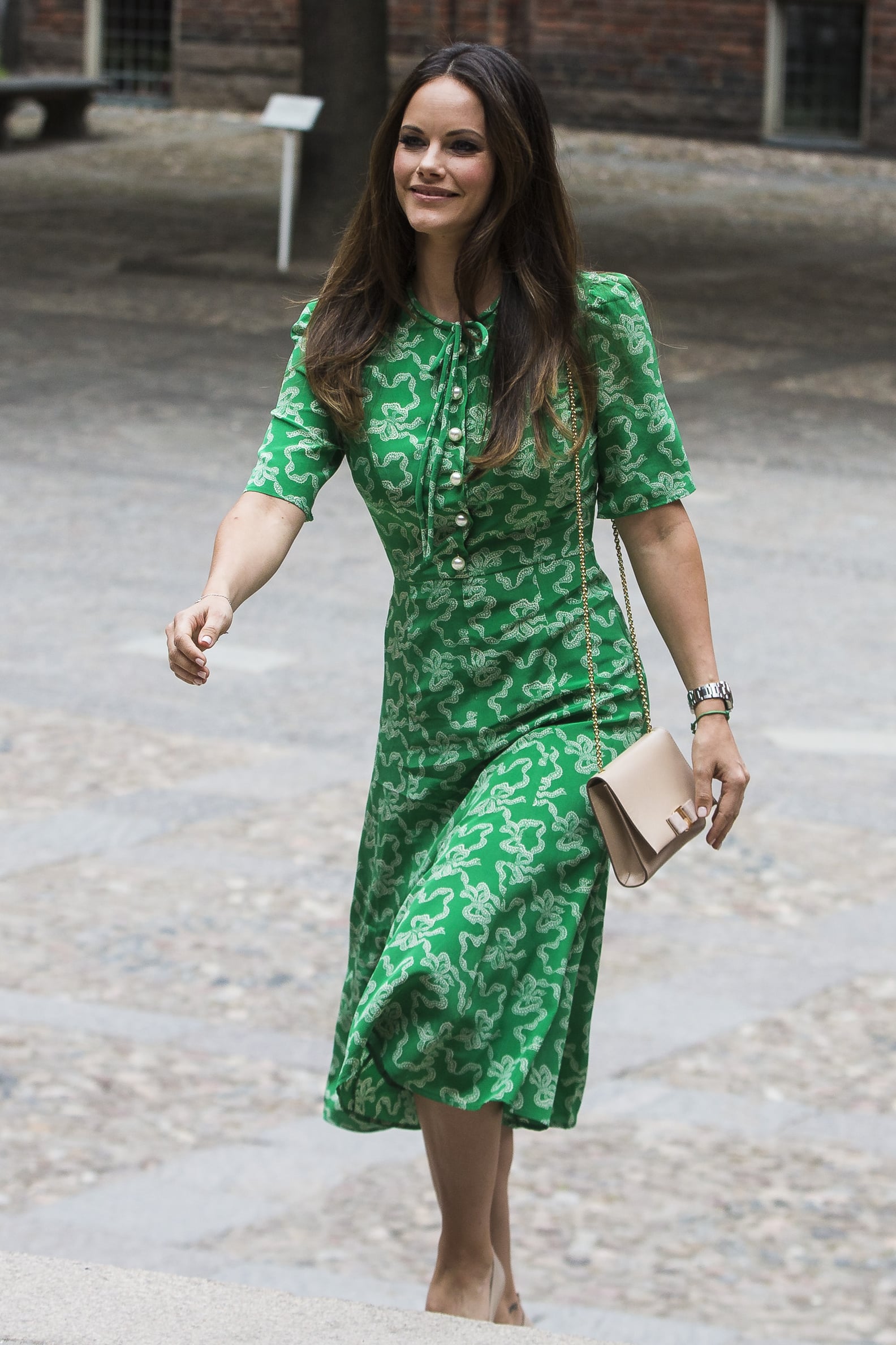 Princess Sofia Green L.K. Bennett Dress | PS Fashion