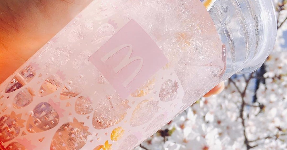 McDonald's Japan Strawberry McFloat | PS Food