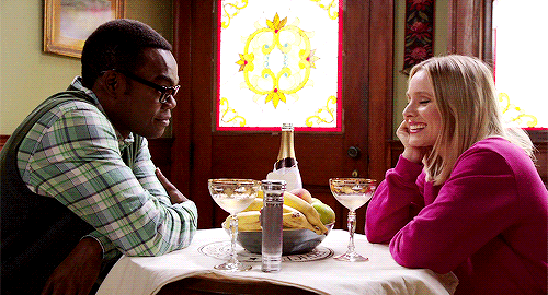 The Good Place Chidi and Eleanor GIFs | PS Entertainment