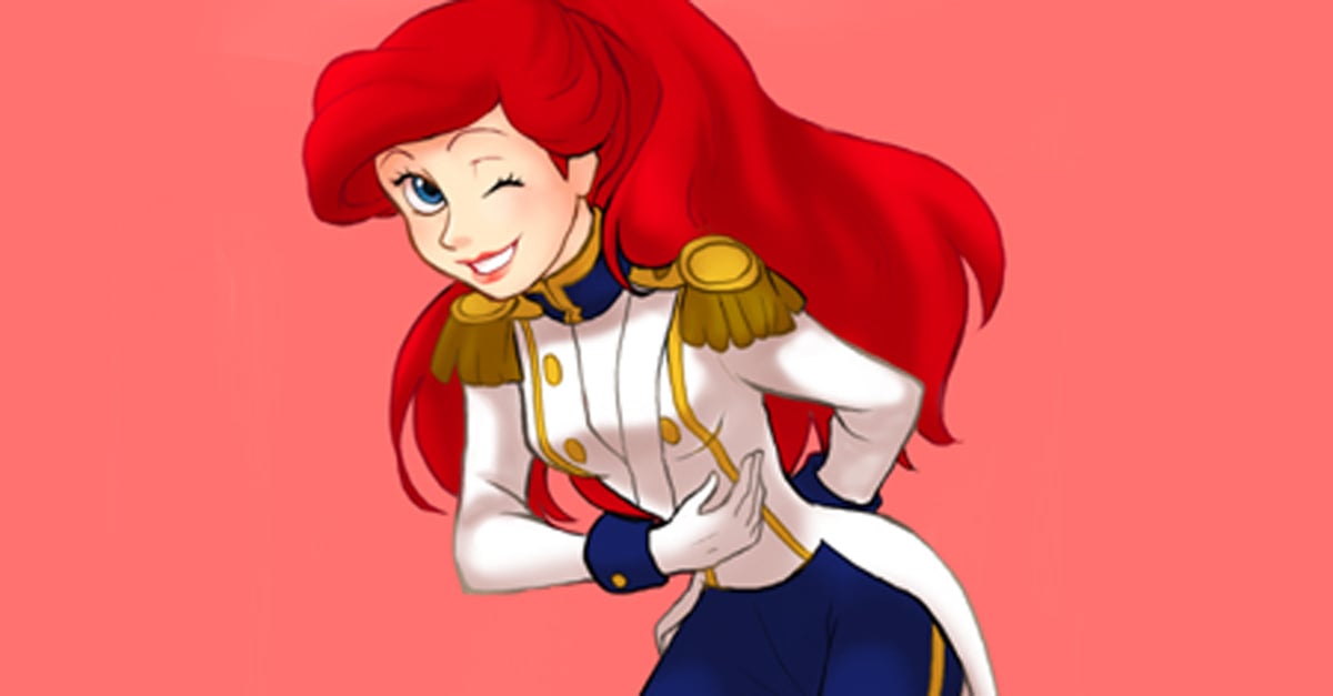 Disney Princesses Dressed As Princes Ps Love