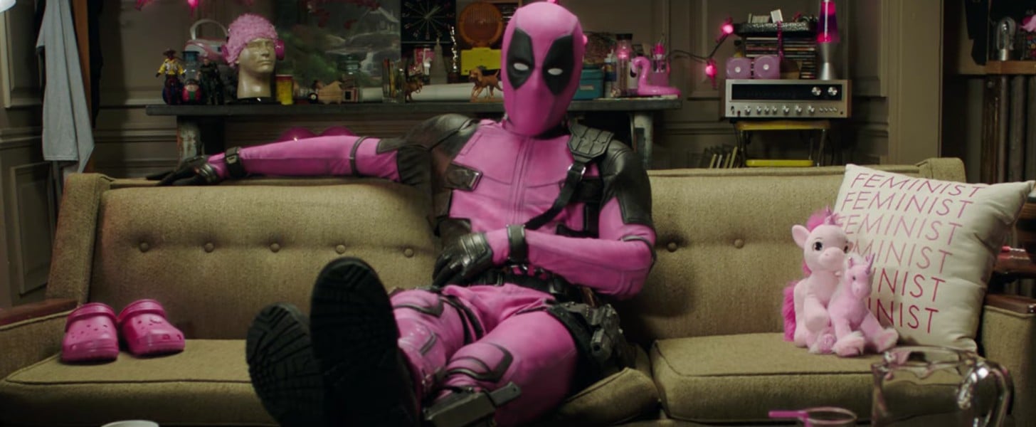 Deadpool Auctioning Off Pink Suit For Omaze Campaign | PS Entertainment