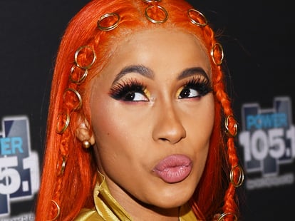 Cardi B's Enormous Wig Collection | POPSUGAR Beauty