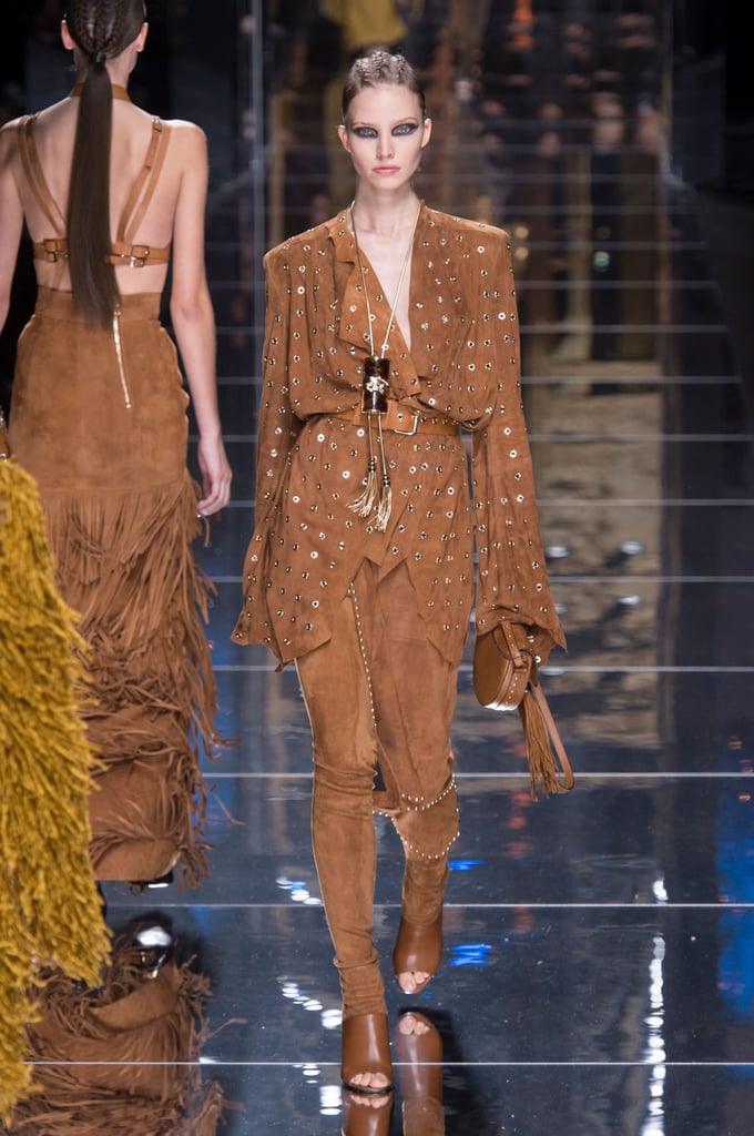 Balmain Fall 2017 Collection | POPSUGAR Fashion