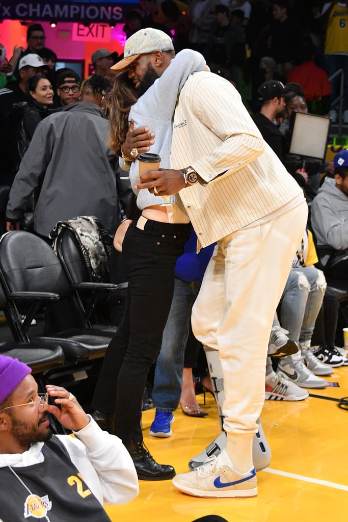 Jennifer Garner and Her Son Attend Lakers vs. Warriors Game | POPSUGAR ...
