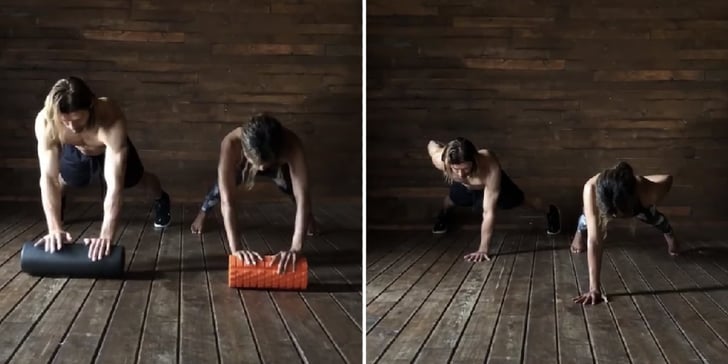 Halle Berry Fitness Friday 5-Move Ab Workout Review | POPSUGAR Fitness