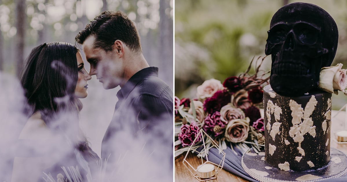 Witch-Inspired Halloween Wedding Shoot | PS Love
