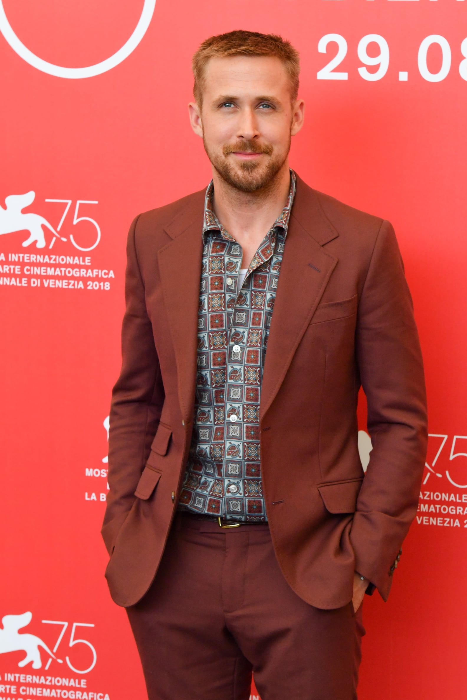 Ryan Gosling at the Venice Film Festival August 2018 | PS Celebrity