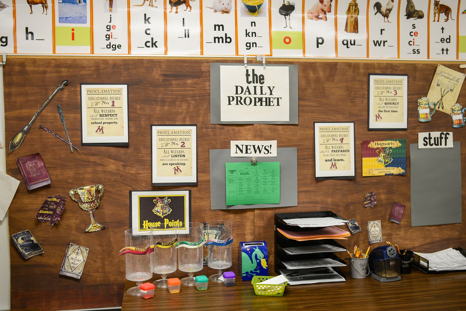 Third-Grade Teacher Creates Harry Potter Classroom | PS Family