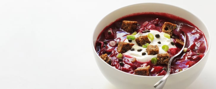 Beet and Red Cabbage Borscht Recipe | POPSUGAR Food