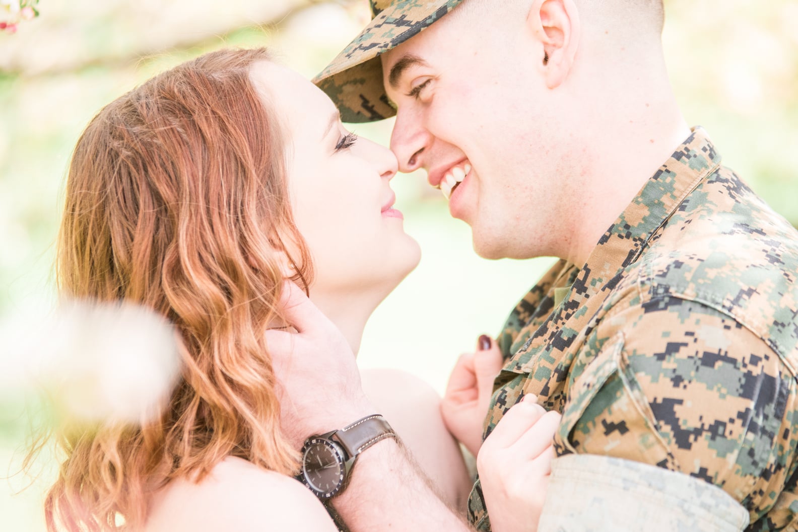 Military Couple Engagement Session in Washington DC | PS Love